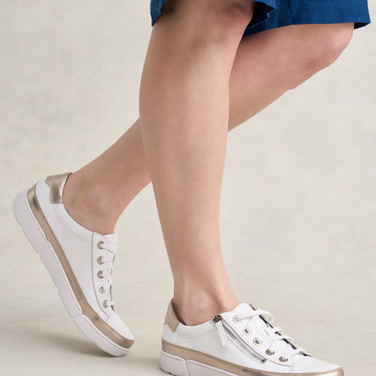 Talina Sneaker - Bronze – Blue Illusion