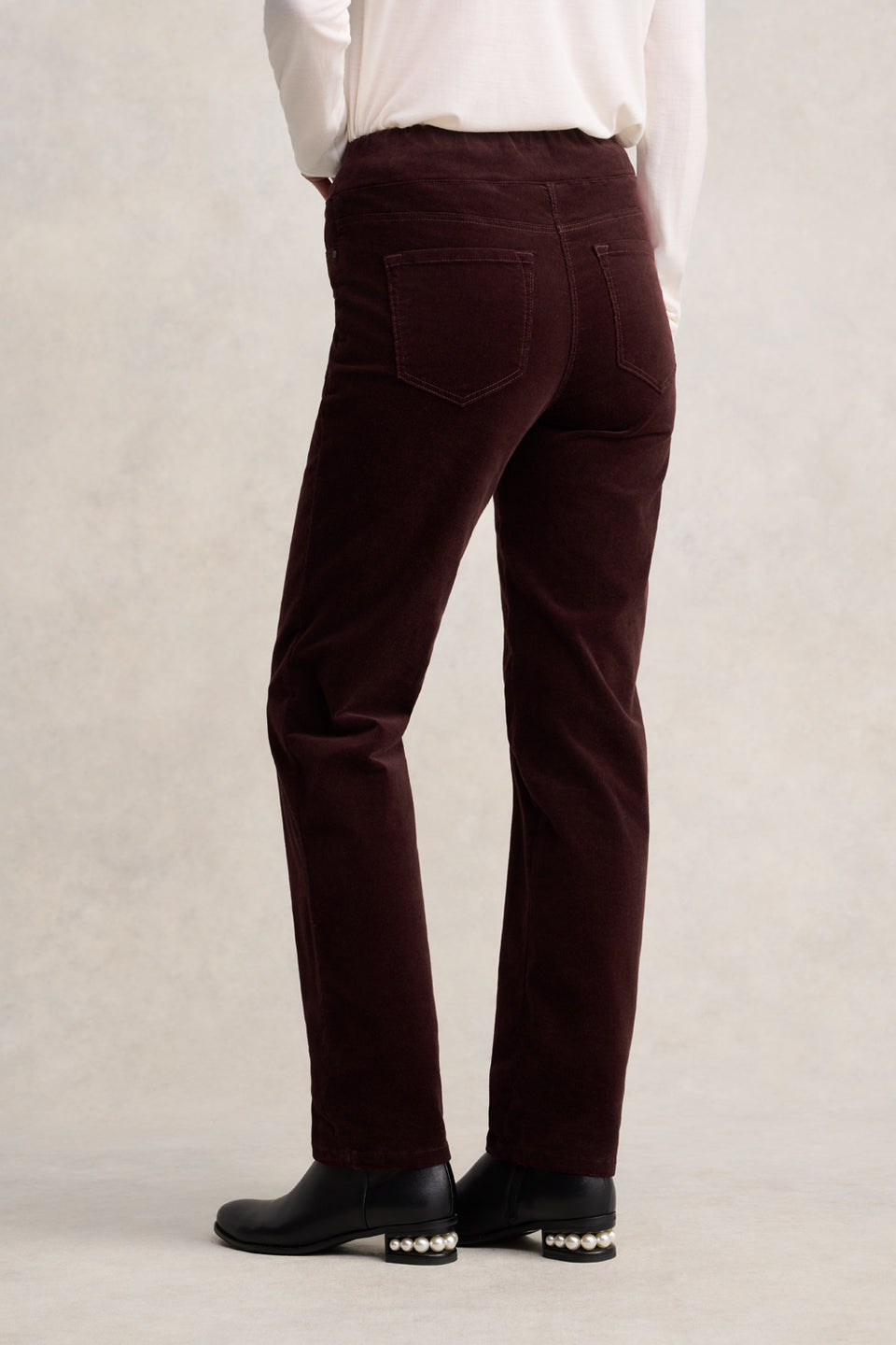 Bengajean® Cord Straight Leg - Burgundy – Blue Illusion