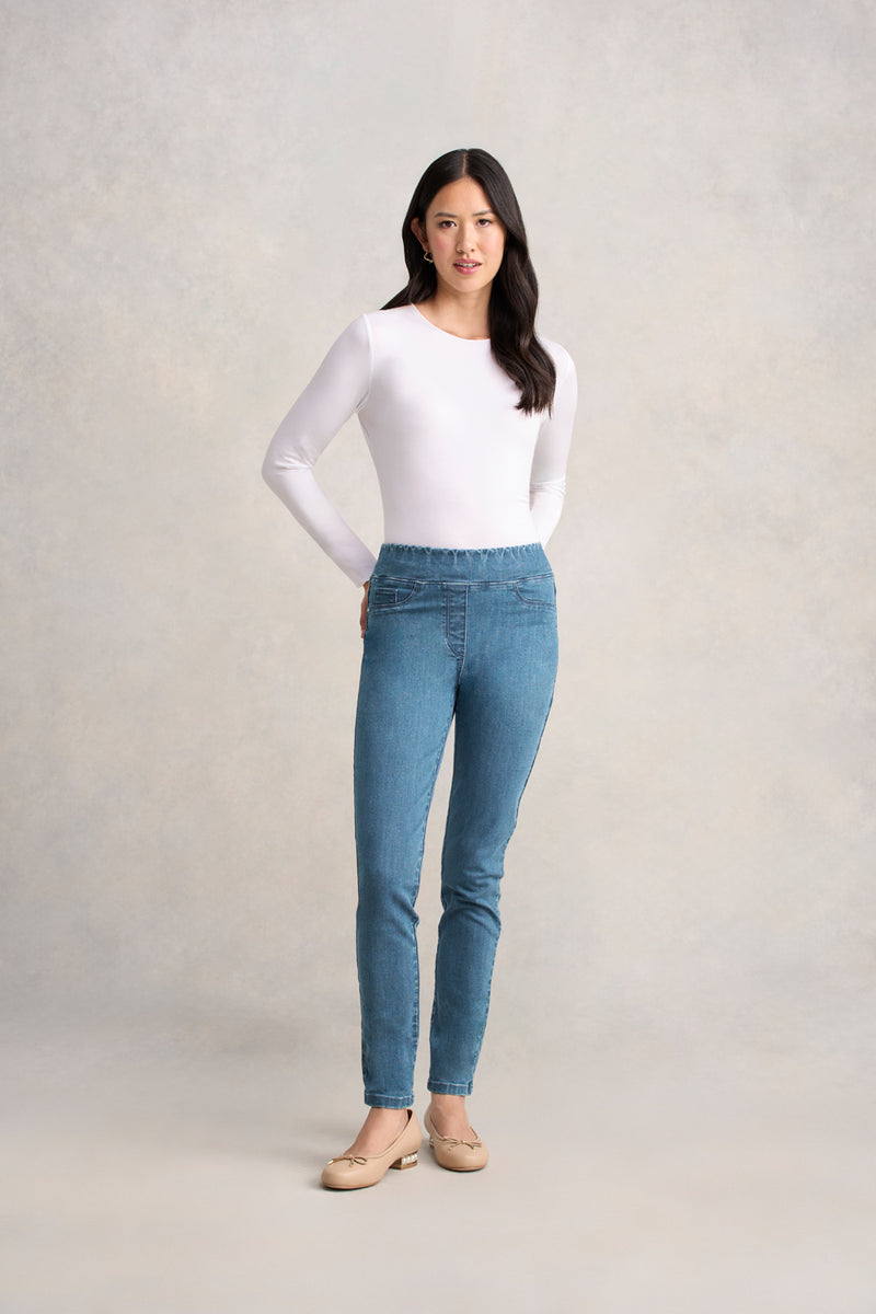 Bengajean® Skinny Leg - Light Denim Wash – Blue Illusion
