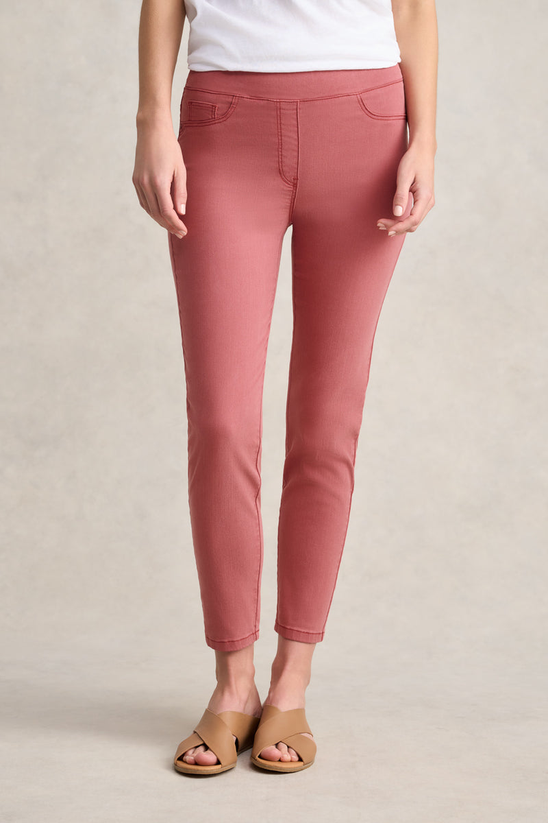 Bengajean® 7/8th Skinny Leg – Rosewood – Blue Illusion