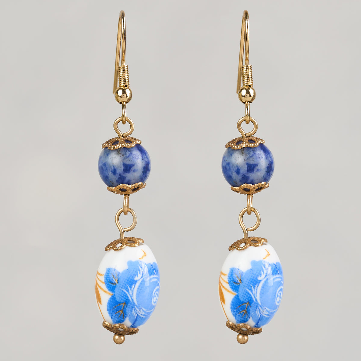 Mixed Stone Droplets - Blue Multi – Blue Illusion