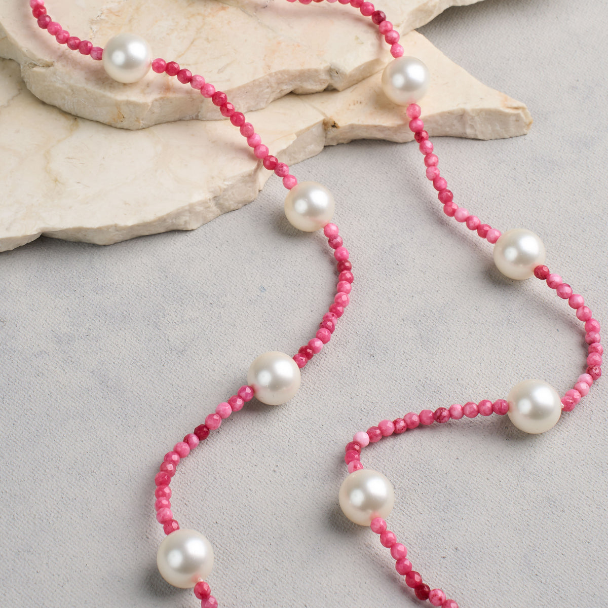 Chianna Necklace - Pink – Blue Illusion