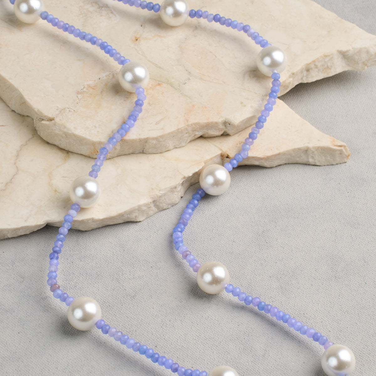 Chianna Necklace - Blue – Blue Illusion