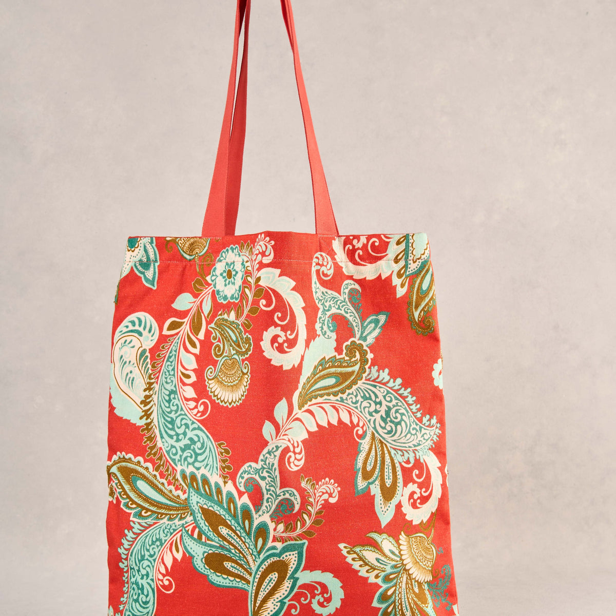 Beaded Canvas Tote - Multicolour – Blue Illusion