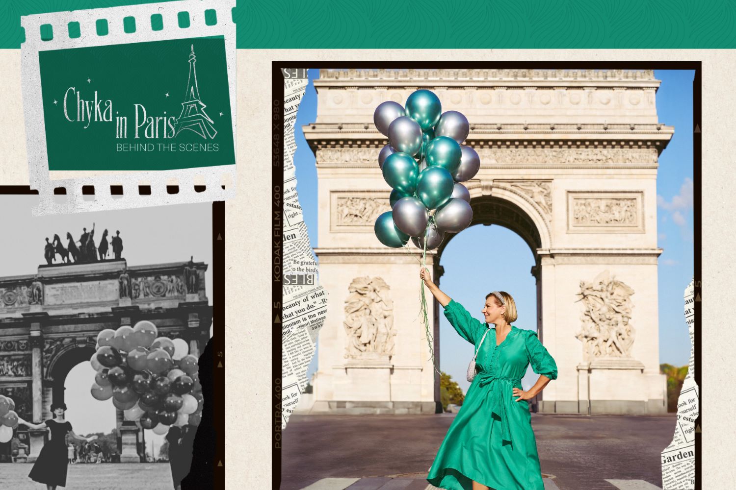 Chyka in Paris – Blue Illusion