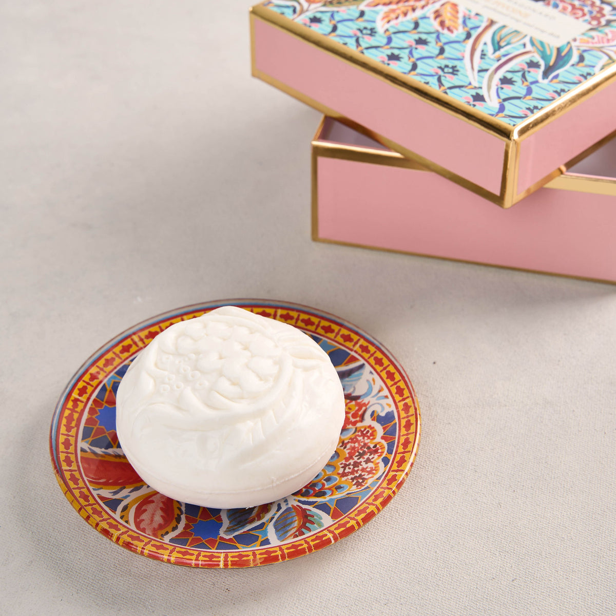 Fragonard Grenade Pivoine Soap & Dish Set – Blue Illusion