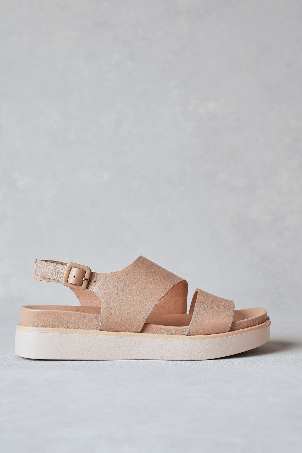 Sofia Flatform - Almond – Blue Illusion